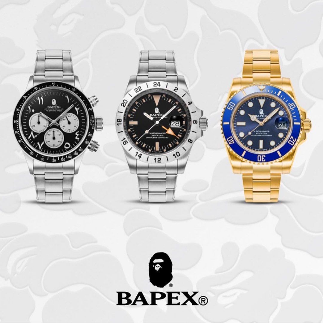 [Preorder]A Bathing Ape Bapex Watch, Men's Fashion, Watches ...