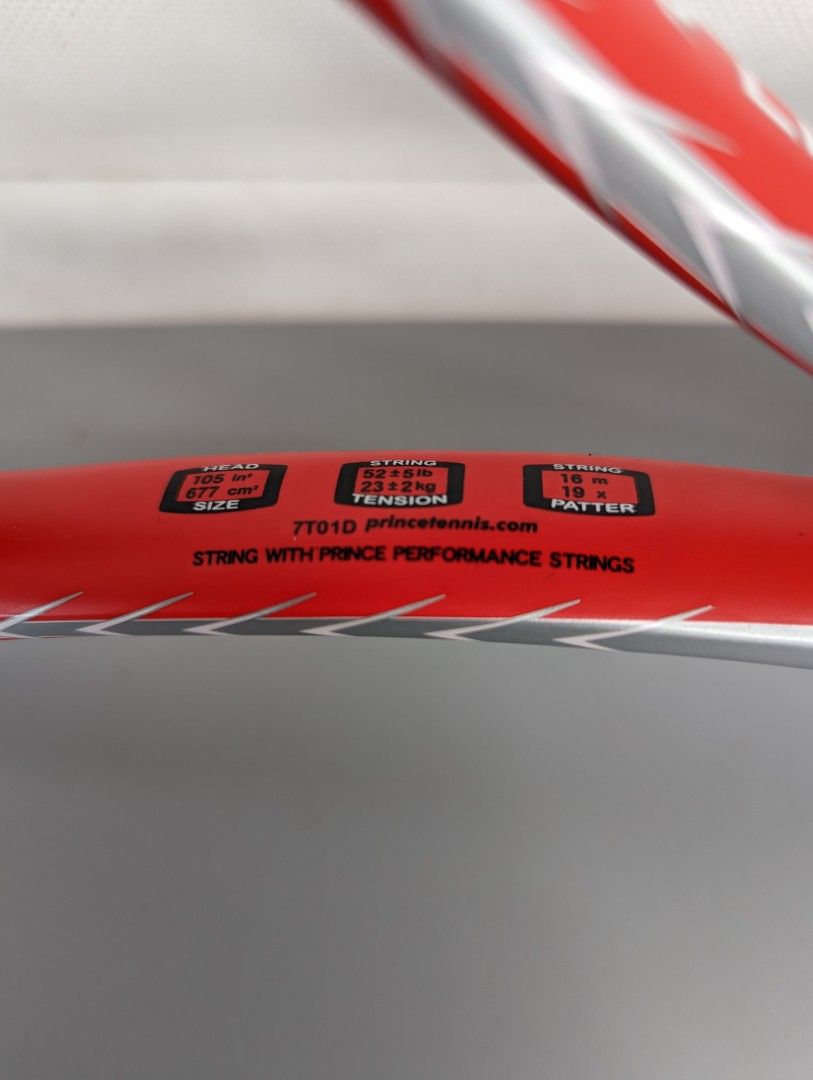 PRINCE POWER LINE 1500 TENNIS RACKET, Sports Equipment, Sports & Games ...