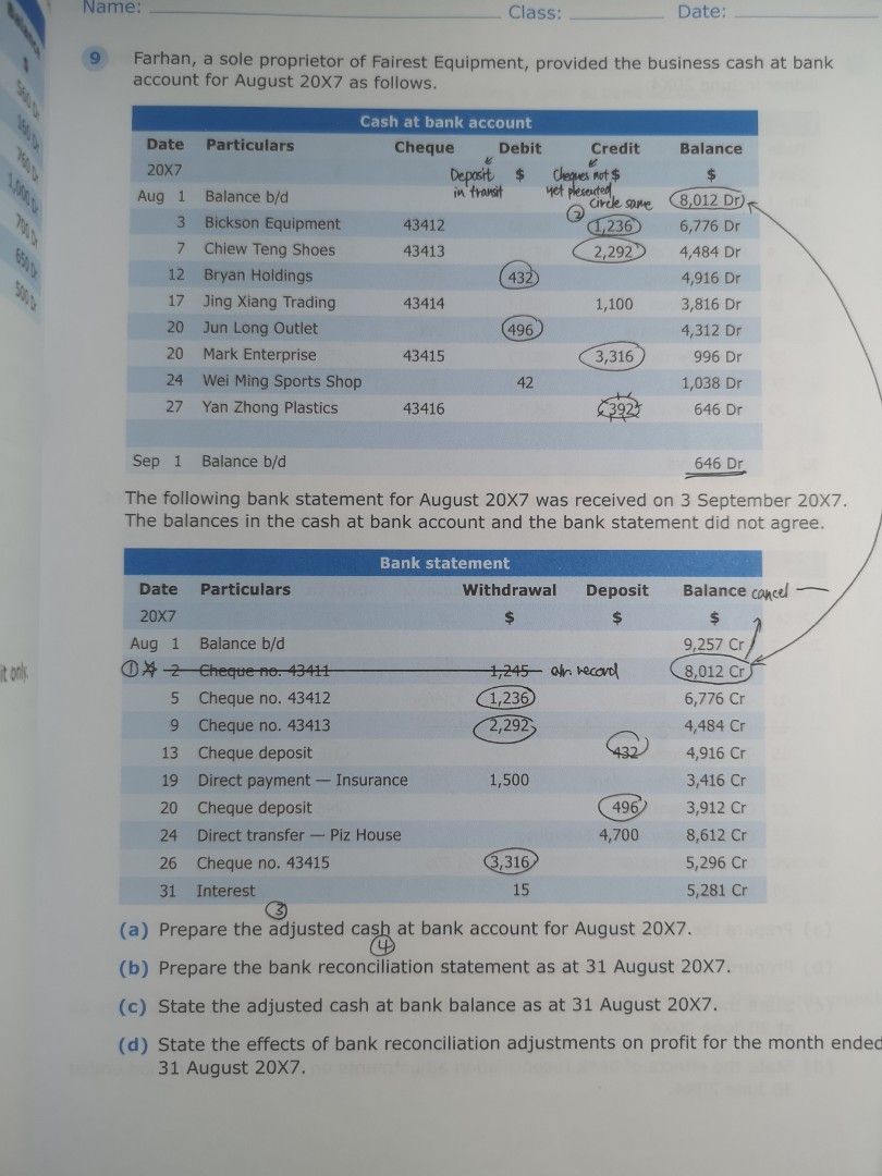 Principles of Accounts POA Textbook + Workbook, Hobbies & Toys, Books ...