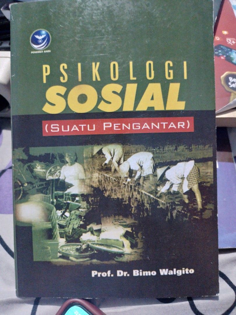 Psikologi sosial prof dr bimo walgito, Buku & Alat Tulis, Buku di Carousell