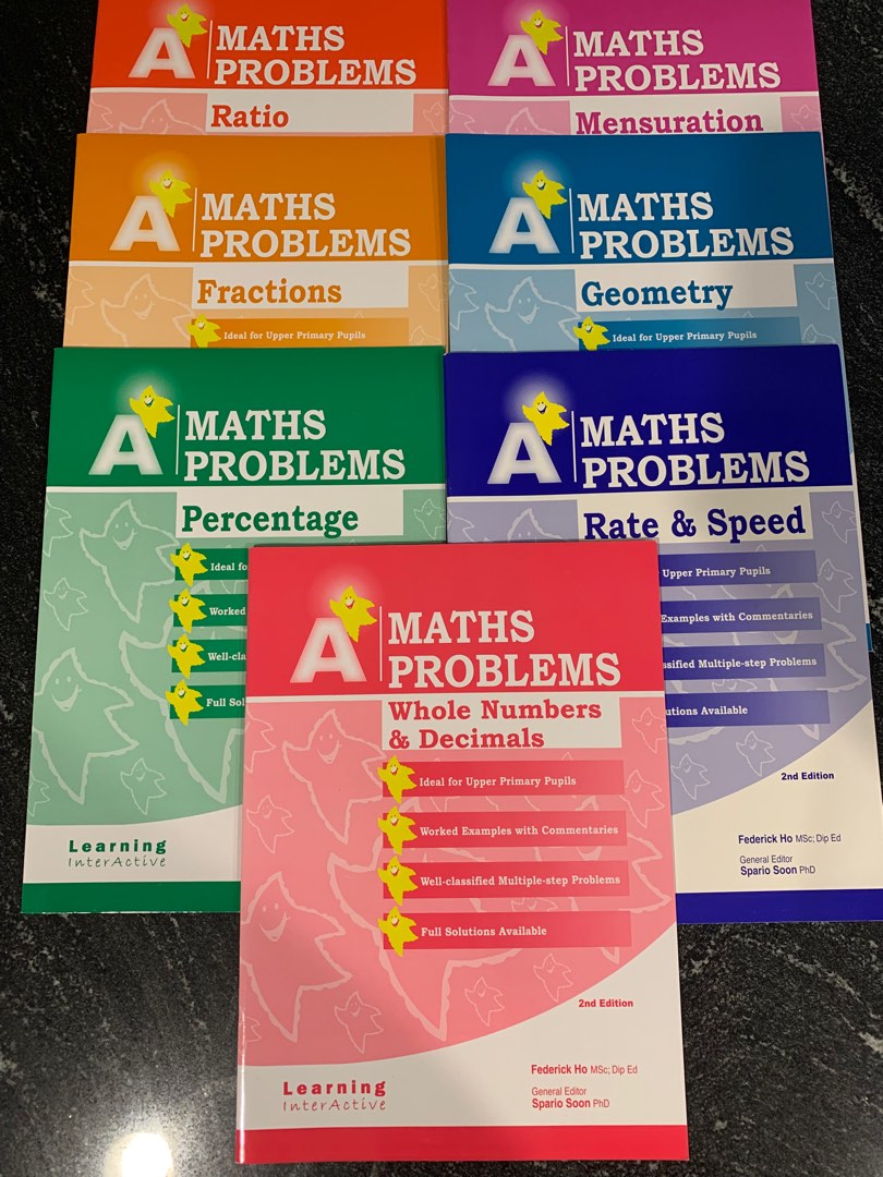 PSLE A Star Maths Problems by Learning Interactive, Hobbies & Toys ...