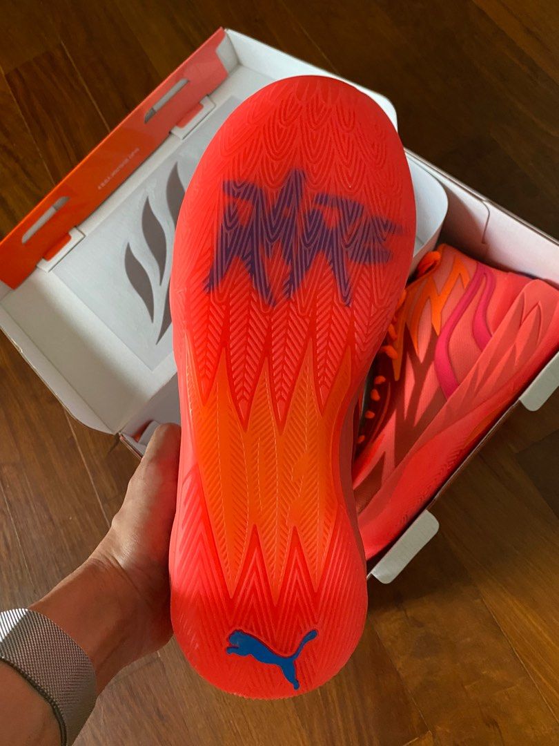 Puma MB.02 Supernova red orange, Men's Fashion, Footwear, Sneakers on ...