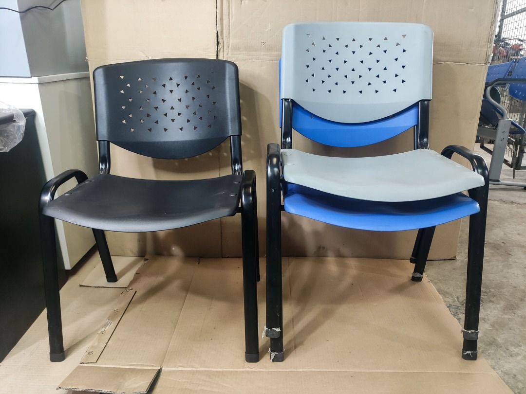 Pvc Plastic Chairs, Furniture & Home Living, Furniture, Chairs on Carousell