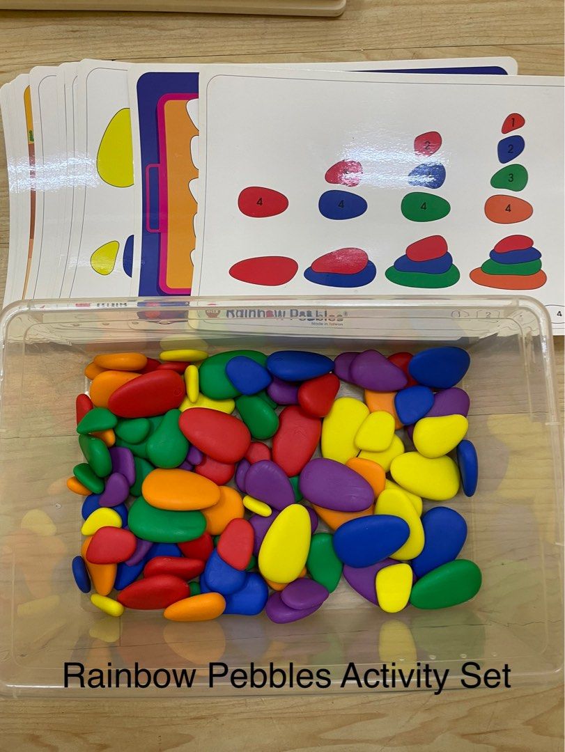 Rainbow Pebbles Activity Set, Hobbies & Toys, Toys & Games on Carousell
