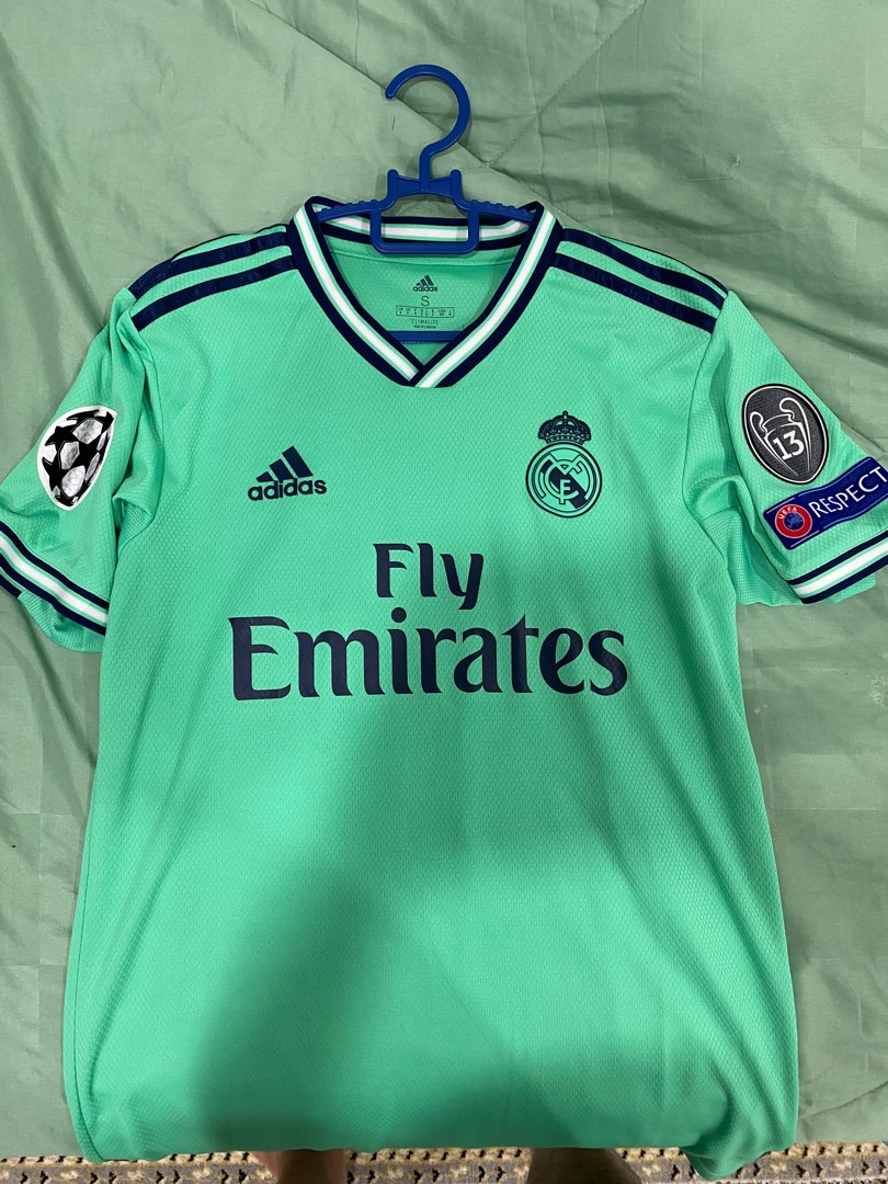 Real Madrid 3rd Away kit 2019/20 UCL REPLICA VERSION, Men's Fashion ...