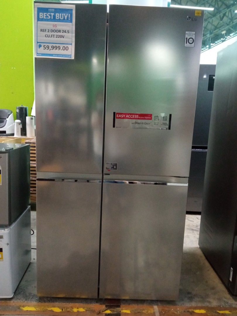 Ref 2 door 24.5cuft 220v LG, TV & Home Appliances, Kitchen Appliances ...