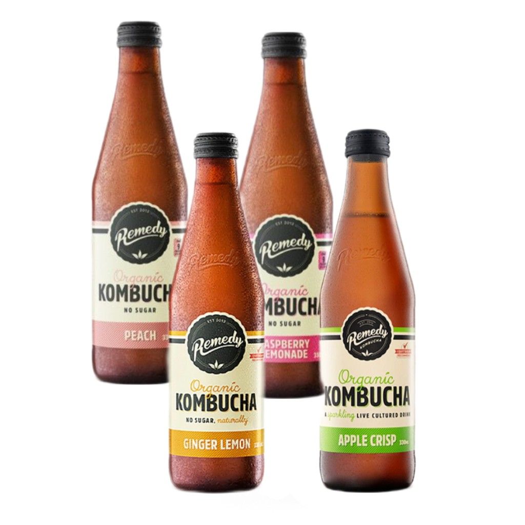 Remedy Kombucha Bottles, Food & Drinks, Beverages on Carousell