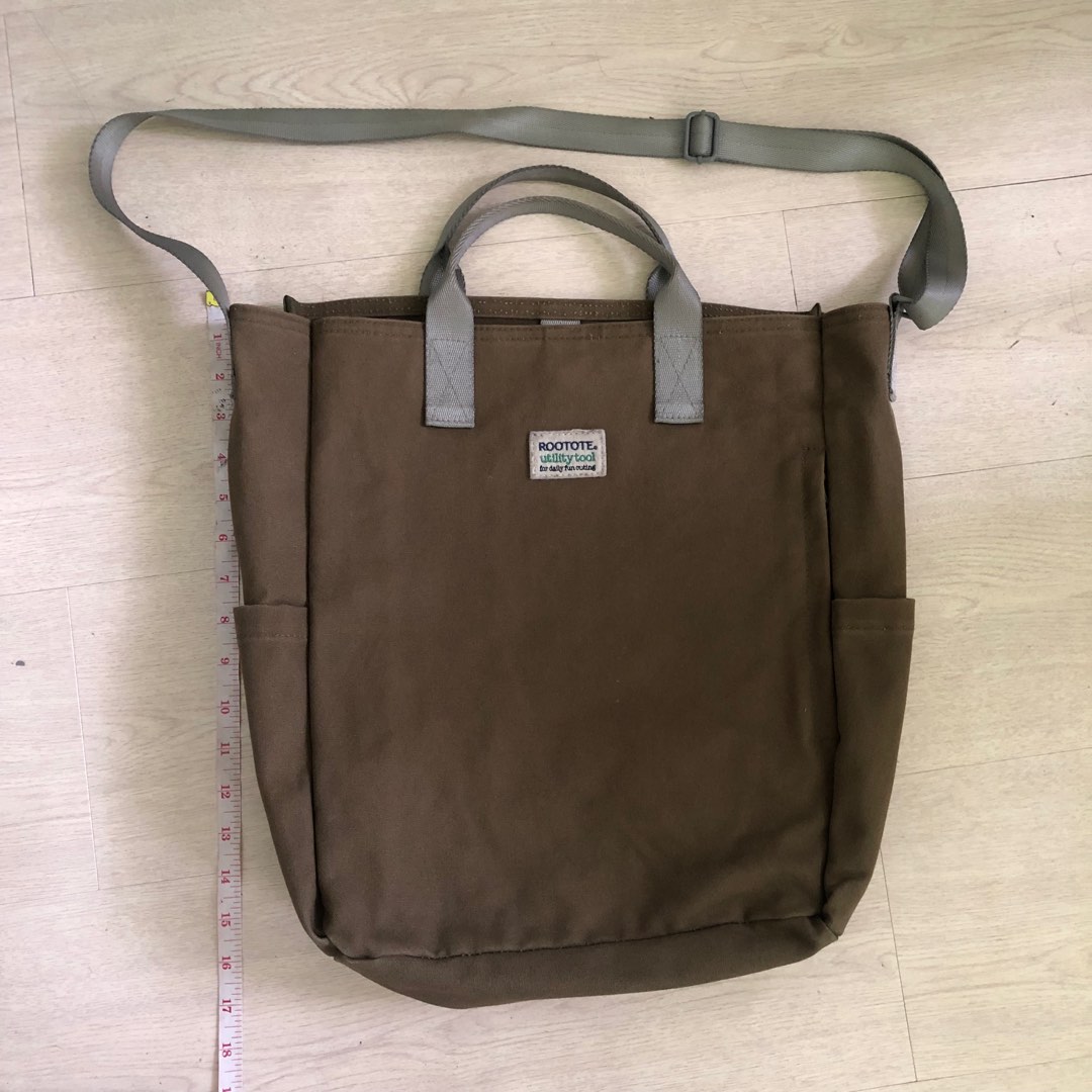 Rootote Olive 2 way bag, Men's Fashion, Bags, Sling Bags on Carousell