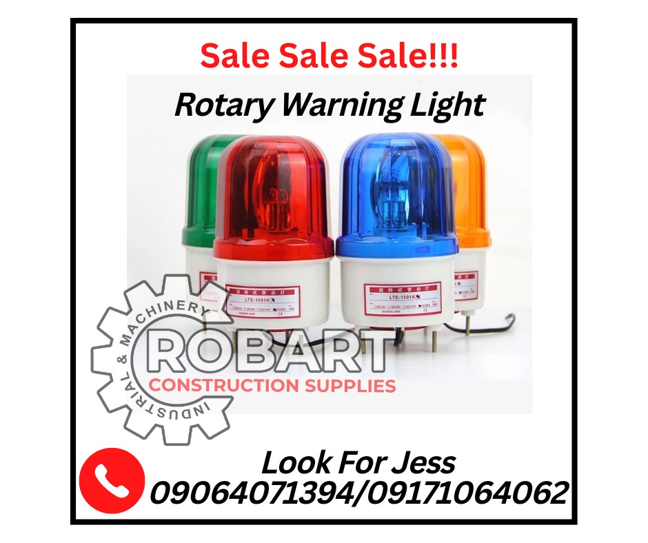 Rotary Warning Light, Commercial & Industrial, Construction Tools ...