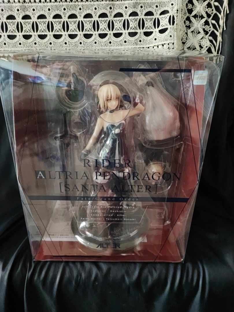 Saber altria Pendragon Santa alter from fate grand order by alter ...