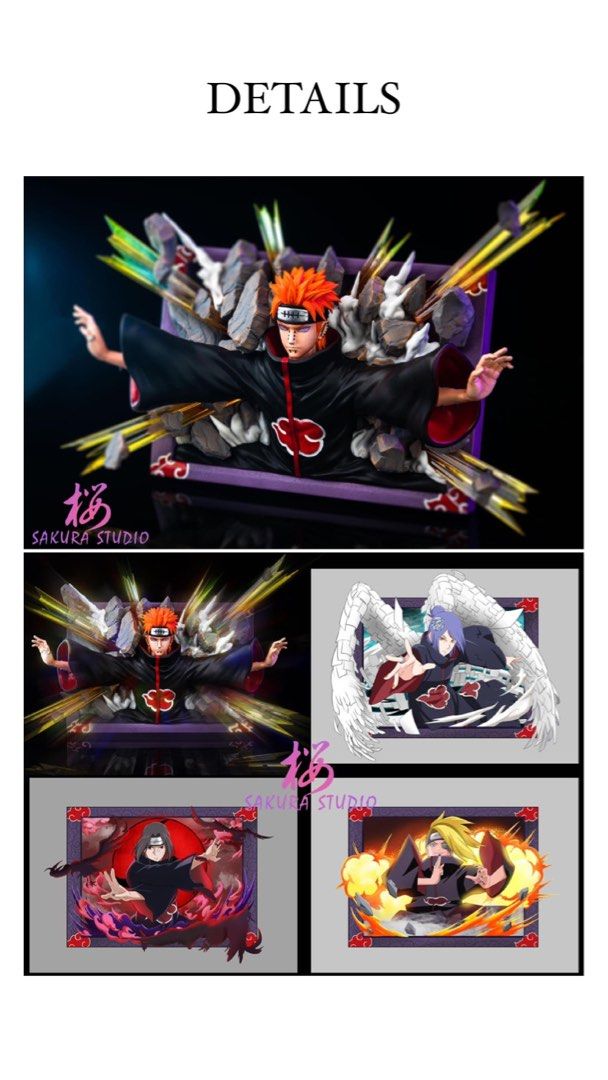 Sakura Studio - Akatsuki Frame Series 01- Pain, Hobbies & Toys, Toys ...