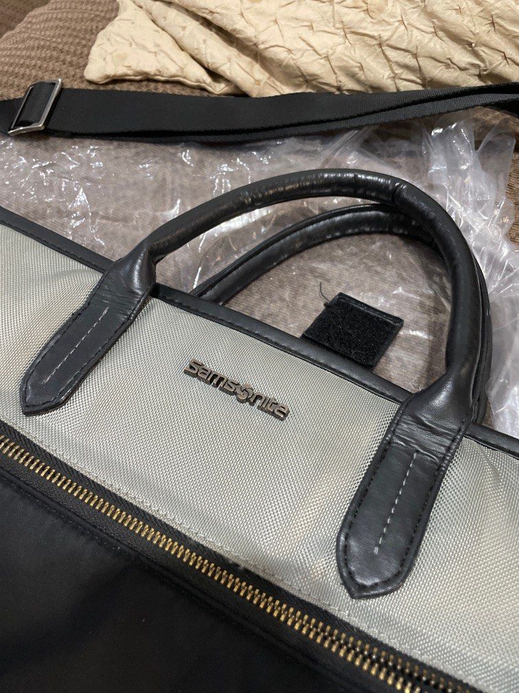 Samsonite laptop bag unisex 100% original, Fesyen Wanita, Tas & Dompet ...