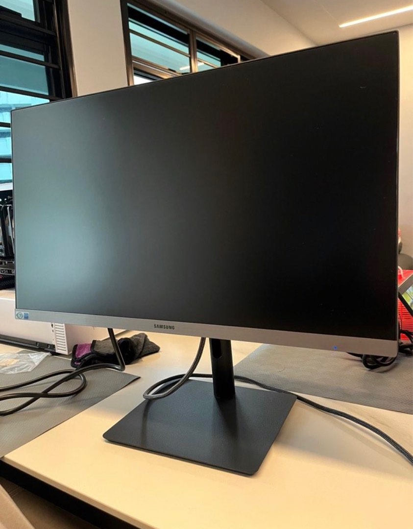 Samsung S24R650 Professional 24" inch FHD IPS Bezeless design Monitor ...