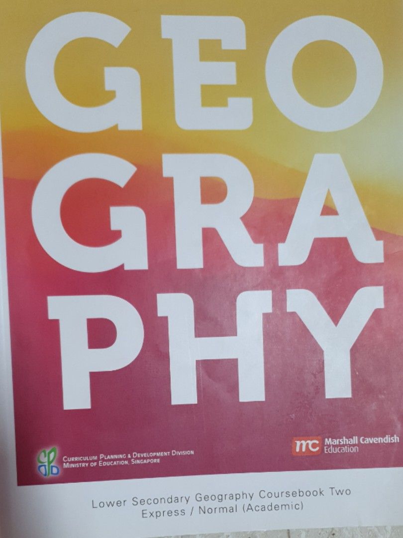 Sec 2 lower secondary geography coursebook 2, Hobbies & Toys, Books ...