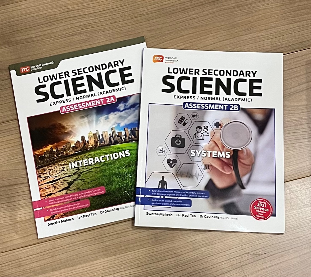 Sec 2 Science Assessment Books 2A & 2B, Hobbies & Toys, Books ...