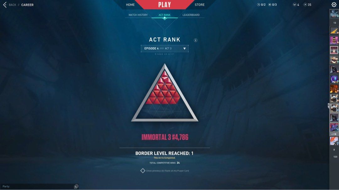 Selling Valorant Peak Imm3 Account, Video Gaming, Video Games, Others ...