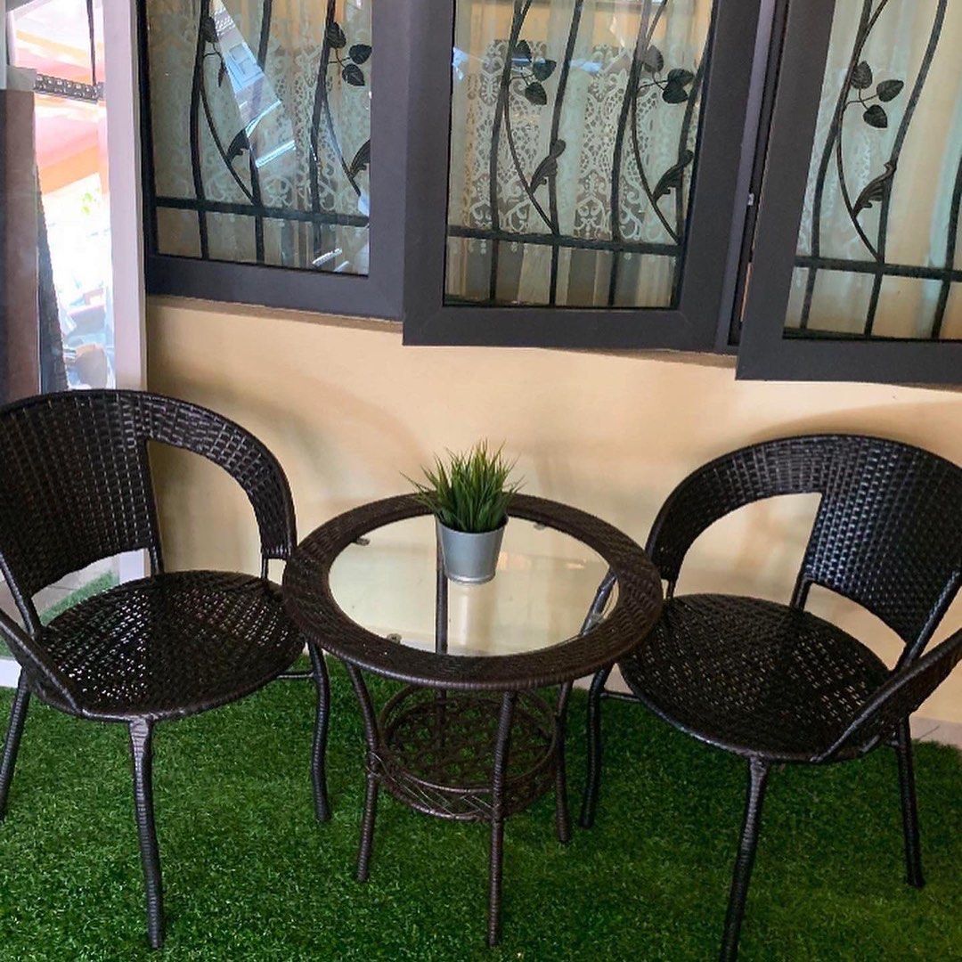 Set meja kerusi, Furniture & Home Living, Outdoor Furniture on Carousell