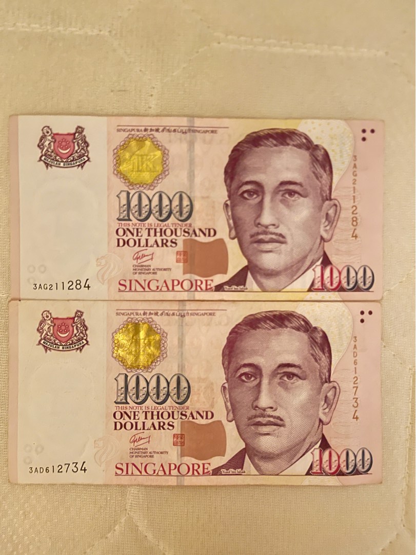 Sg 1000 Note, Announcements on Carousell