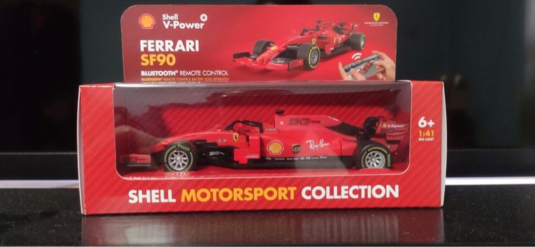 Shell Motorsport collection F1 Ferrari SF90, Hobbies & Toys, Toys ...