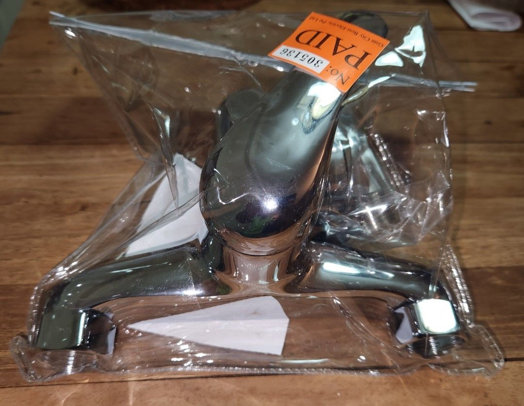 Showy Long Bath Mixer, Furniture & Home Living, Bathroom & Kitchen ...