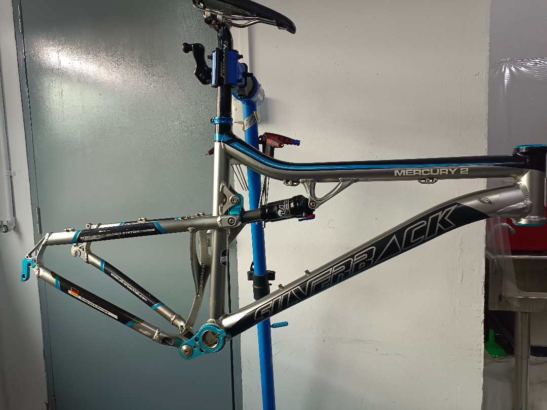 SIlverback Mercury Full Suspension Frame, for 26 inch wheels, Sports ...