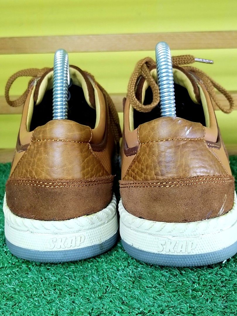SKAP LEATHER SHOES, Men's Fashion, Footwear, Sneakers on Carousell
