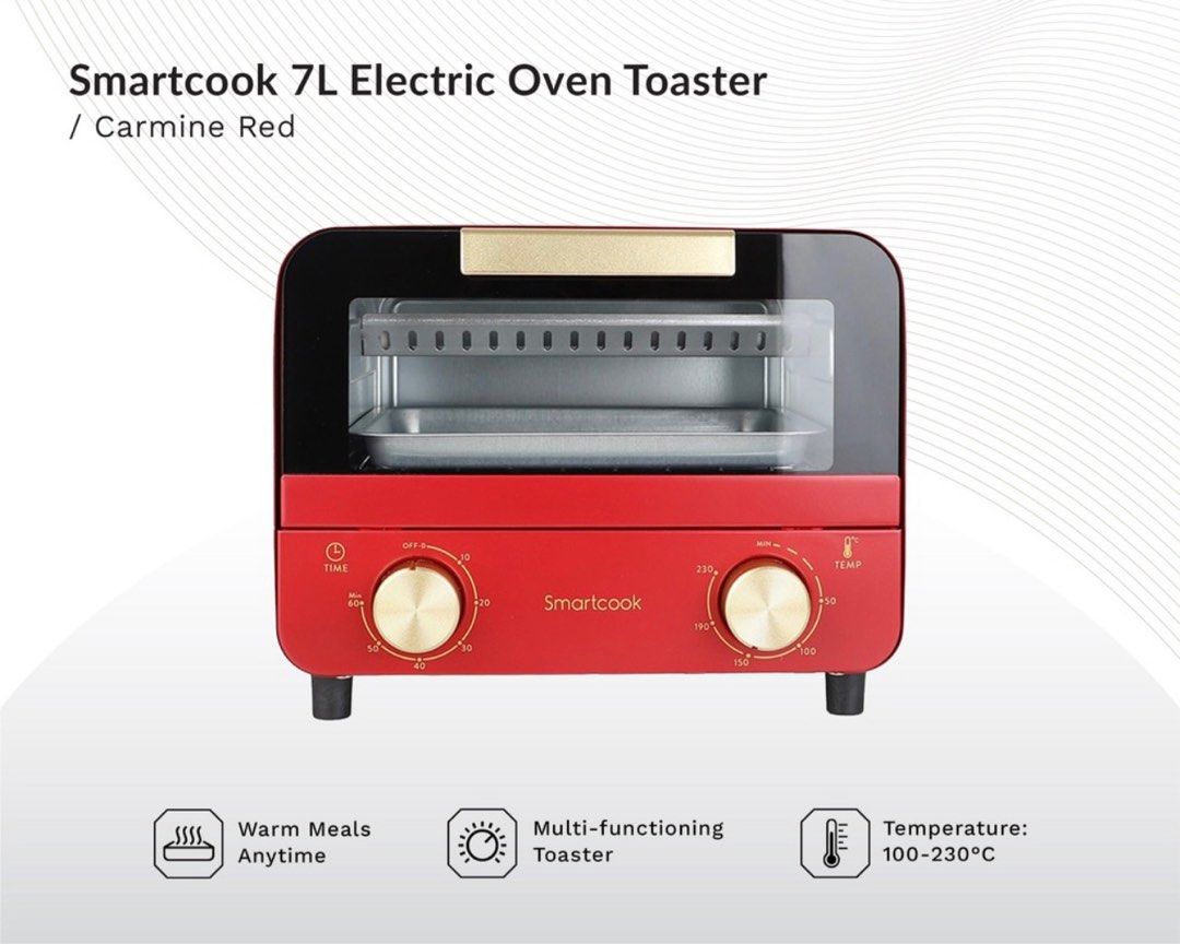 SMARTCOOK ELECTRIC OVEN TOASTER, TV & Home Appliances, Kitchen ...