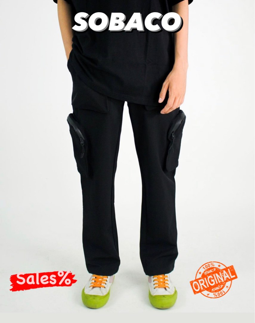 SOBACO BASIC 3D CARGO, Men's Fashion, Bottoms, Trousers on Carousell