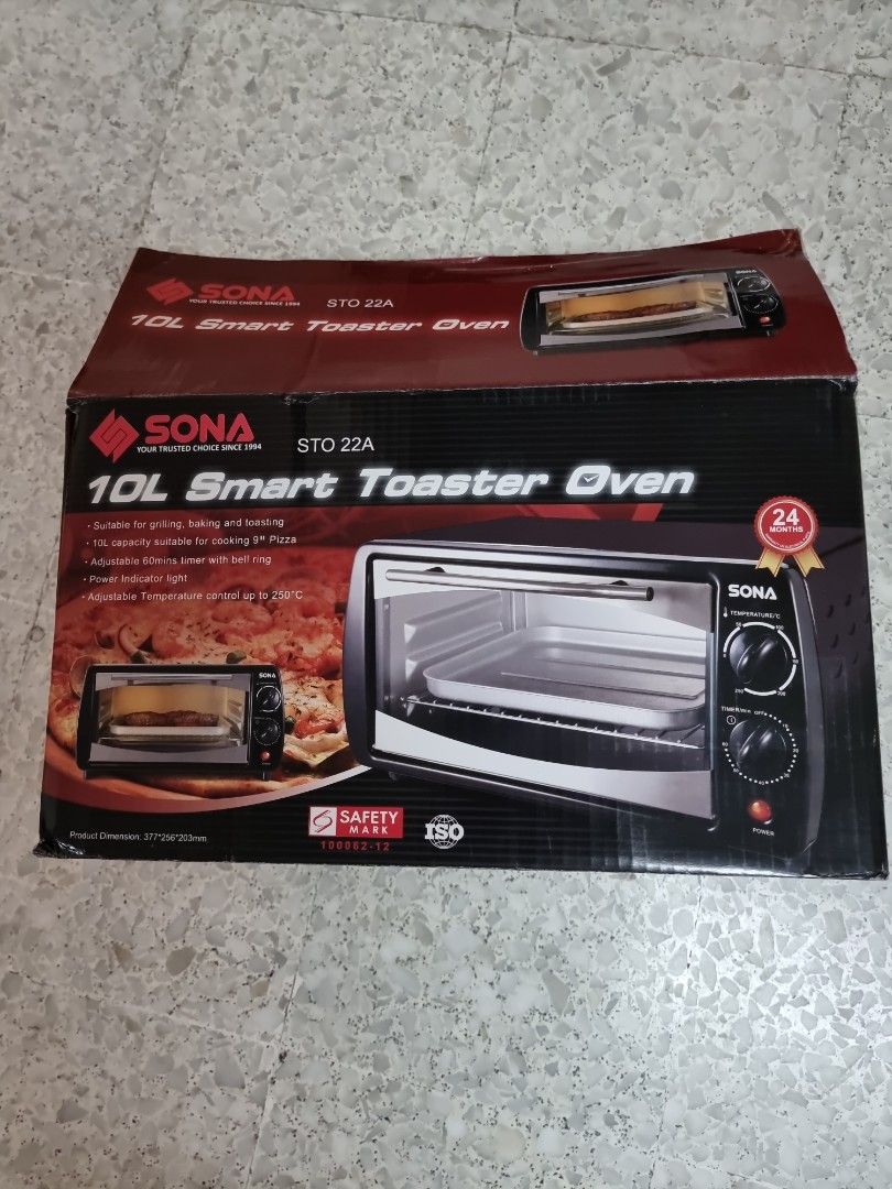 Sona smart toaster oven, TV & Home Appliances, Kitchen Appliances ...
