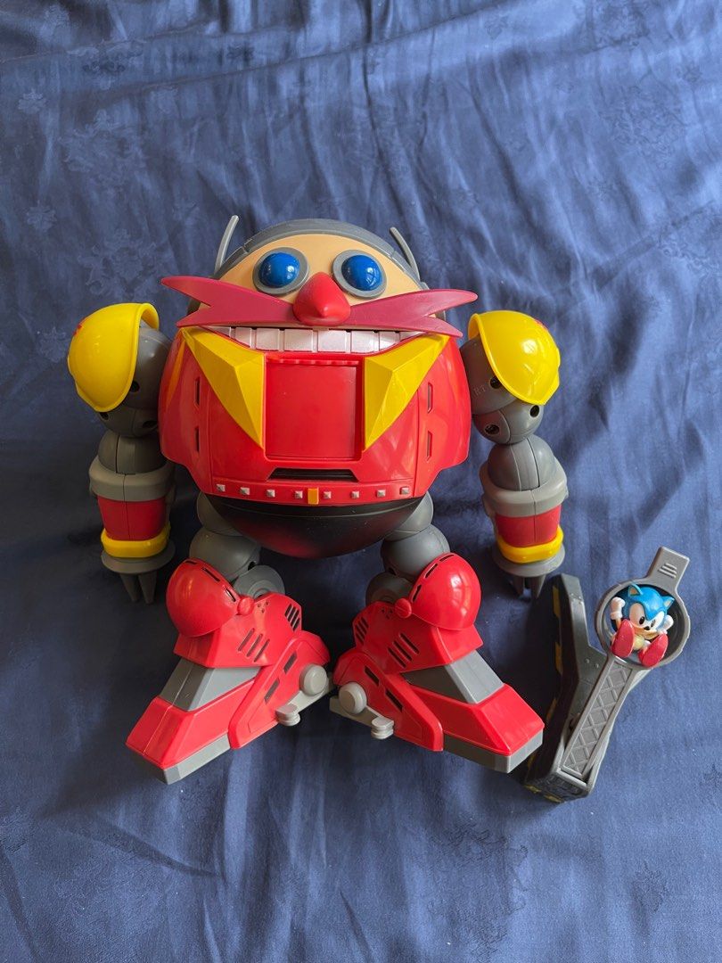 Sonic the Hedgehog Dr Eggman Toy, Hobbies & Toys, Toys & Games on Carousell