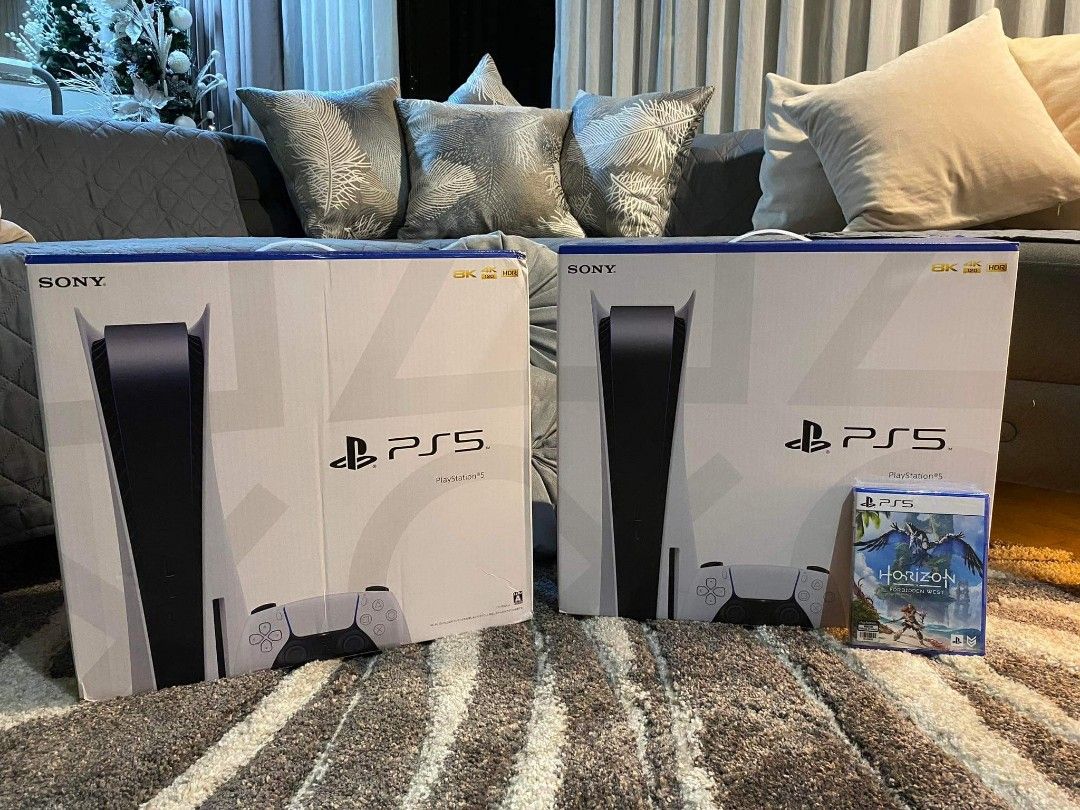 Sony Playstation 5 Disc Edition, Video Gaming, Video Game Consoles ...