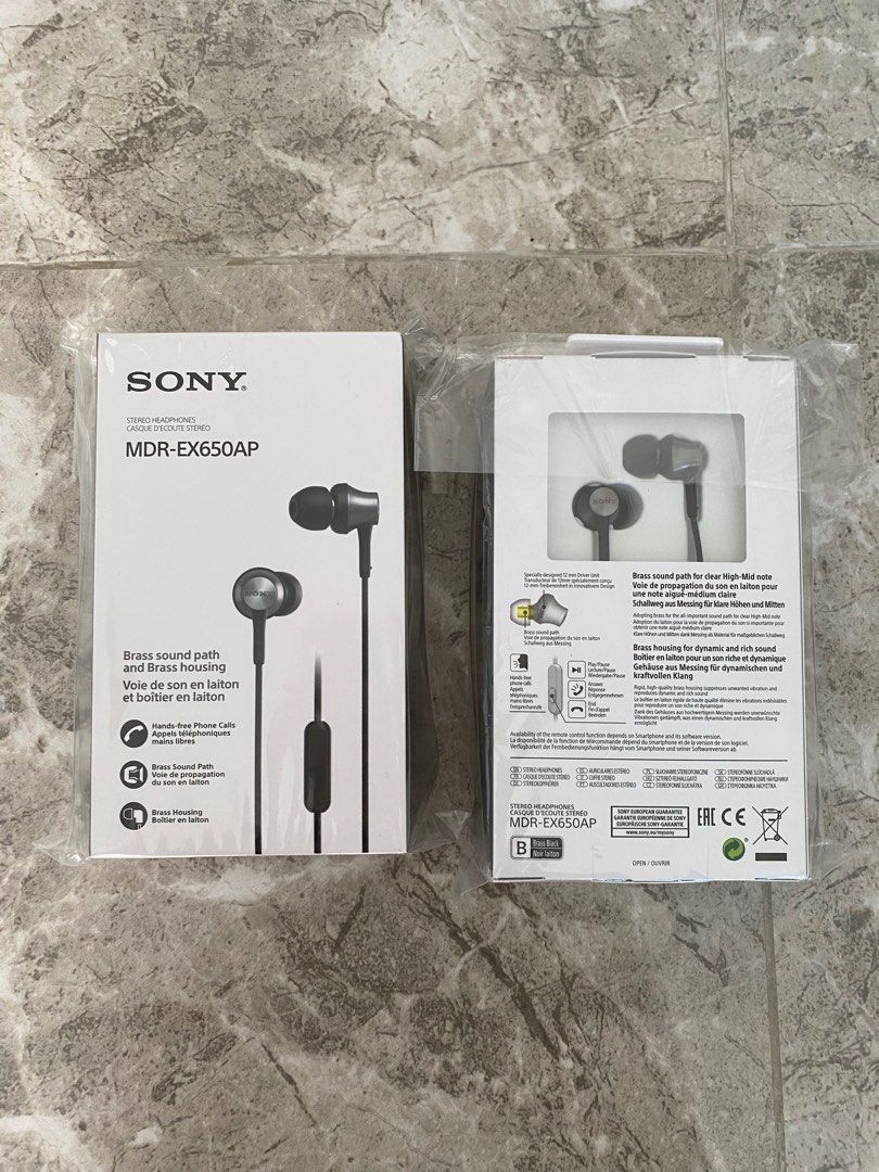Sony Stereo headphones MDR-EX650AP, Audio, Earphones on Carousell
