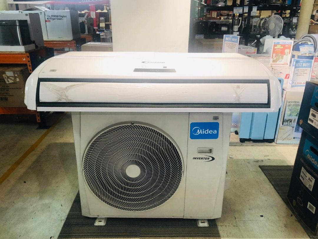 SPLIT TYPE UC AC INV 3TR W/O REM MIDEA, TV & Home Appliances, Air ...