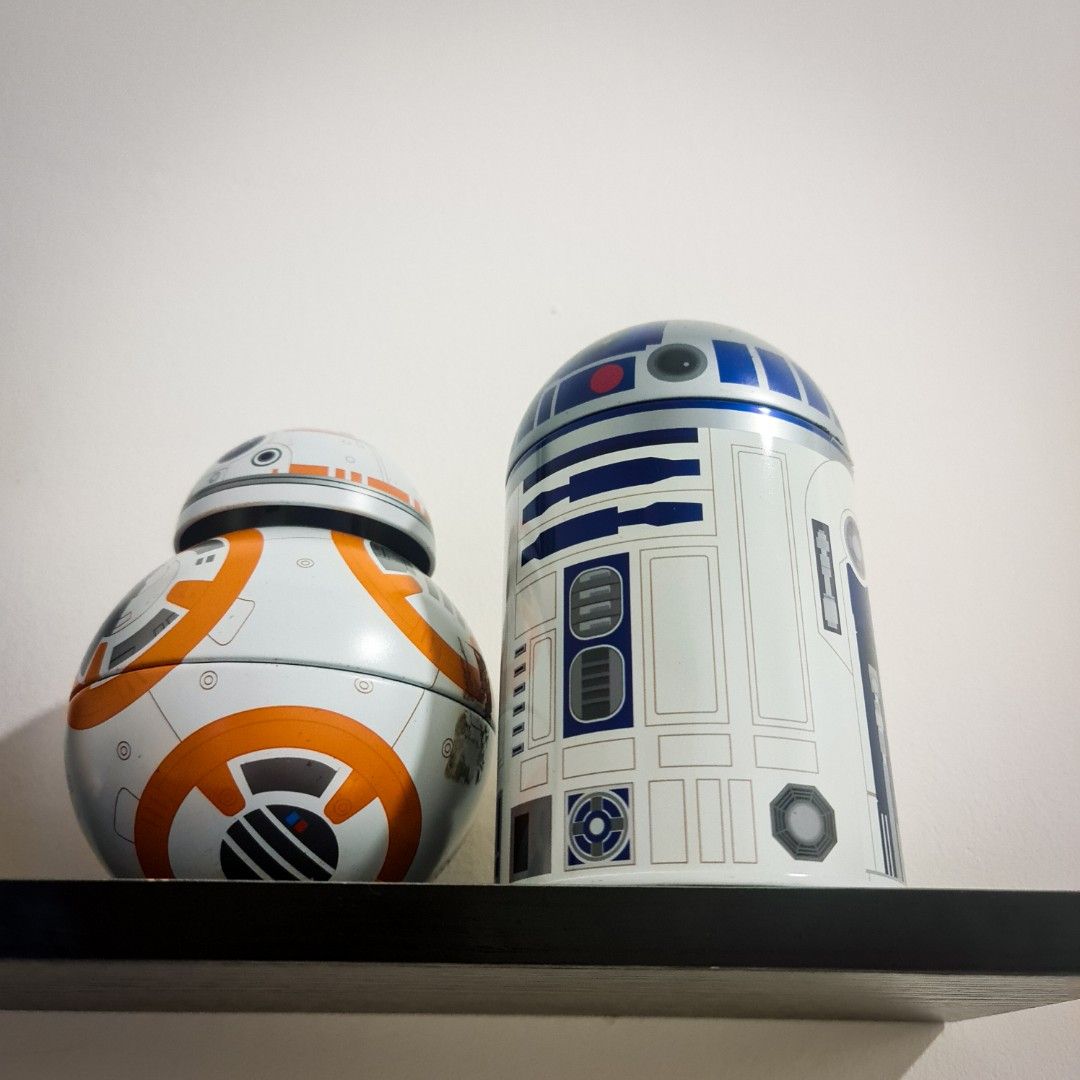 Star Wars R2D2 & BB8 Container/Money Bank, Hobbies & Toys, Stationery ...