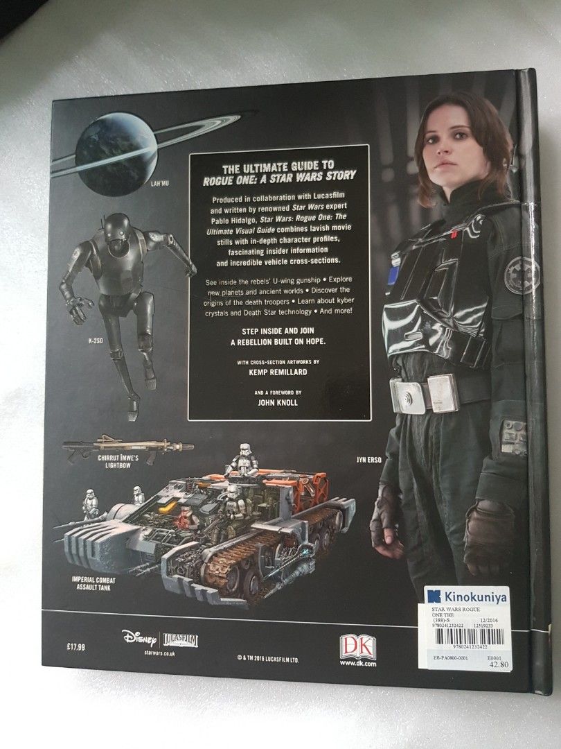 Star Wars: Rogue One hardcover : The Ultimate Visual Guide very new ...