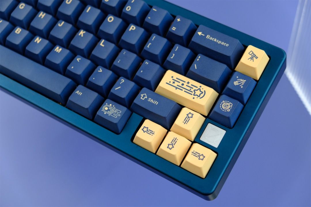 Stargaze Keycaps | Cherry Profile | PBT Dye-Sub | Royal Kludge Tecware ...