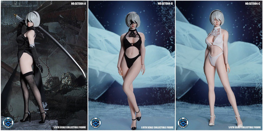 Super Duck SET084 - 1/6th Sexy Cyborg Outfit Set, Hobbies & Toys, Toys & Games on Carousell