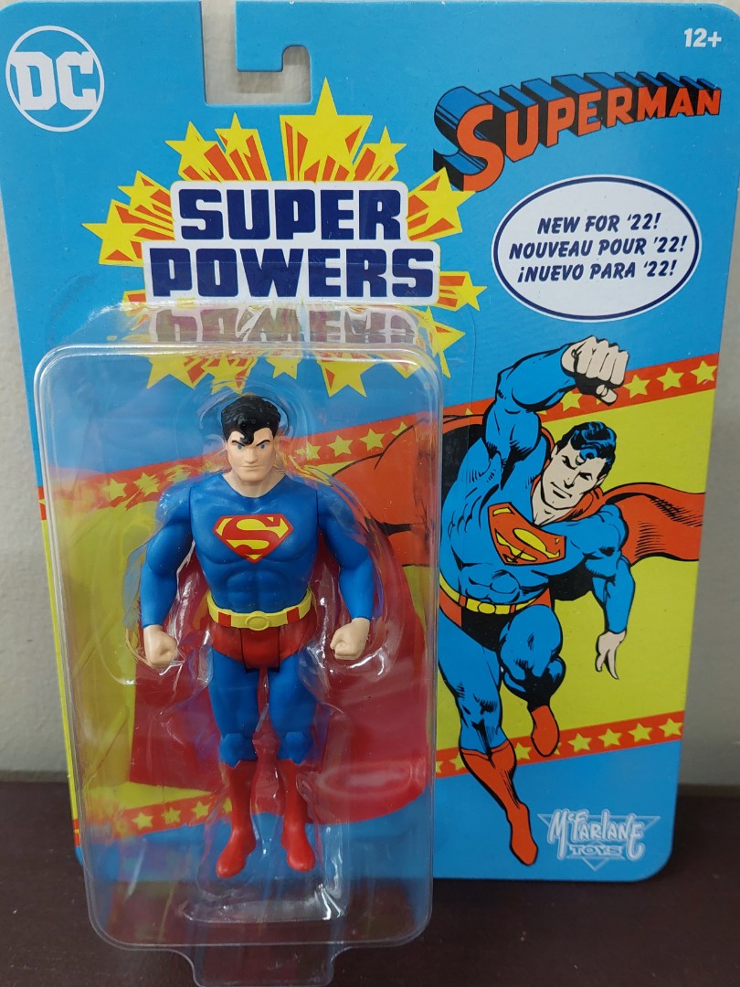 Superman Mcfarlane Super Powers Action Figure, Hobbies & Toys, Toys ...