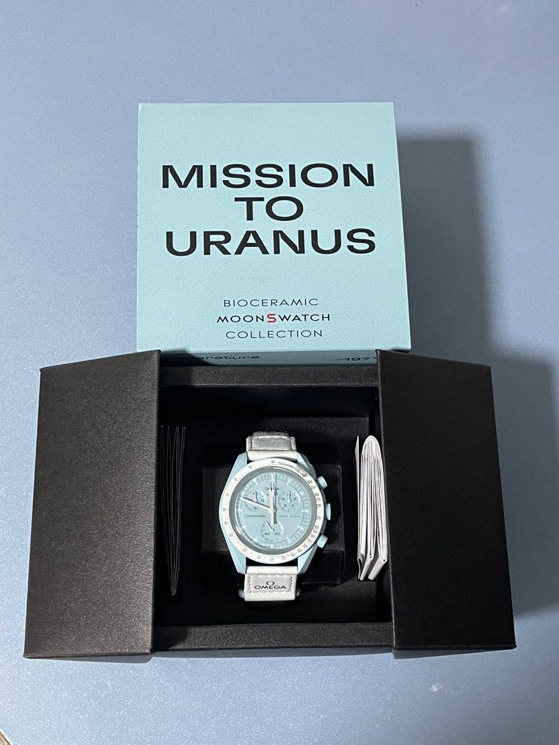 Swatch x Omega Uranus, Luxury, Watches on Carousell