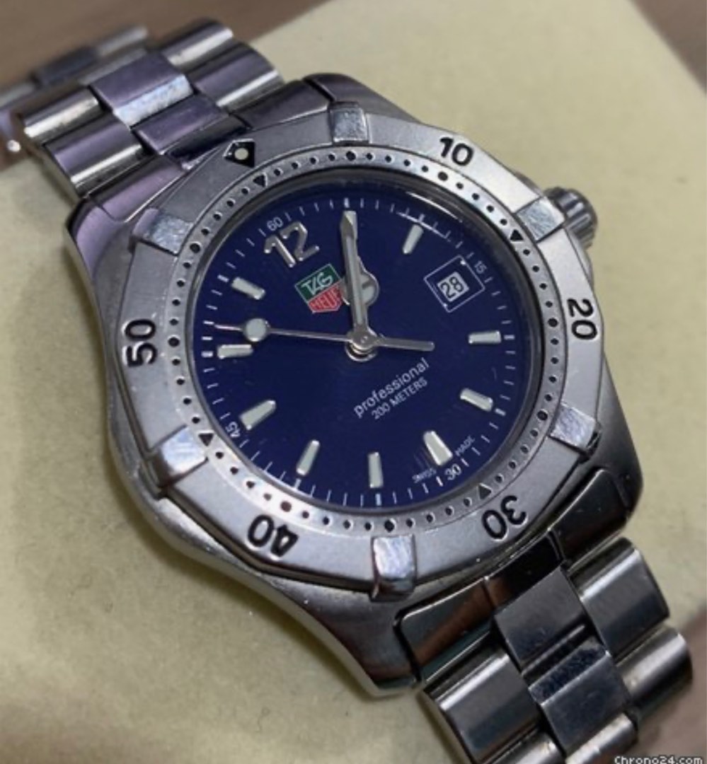 Tag Heuer Professional 2000, Luxury, Watches on Carousell