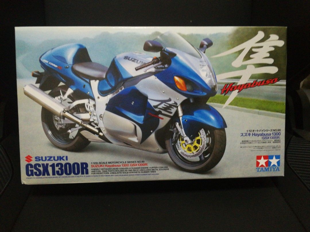Tamiya 14090 Suzuki GSX 1300R Hayabusa 1/12 No.90, Hobbies & Toys, Toys & Games on Carousell