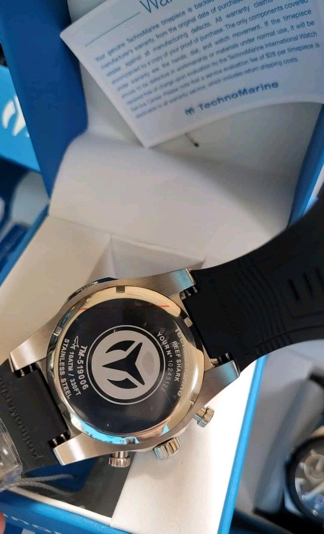 Techno Marine Reef Shark TM519006 Watch, Men's Fashion, Watches ...