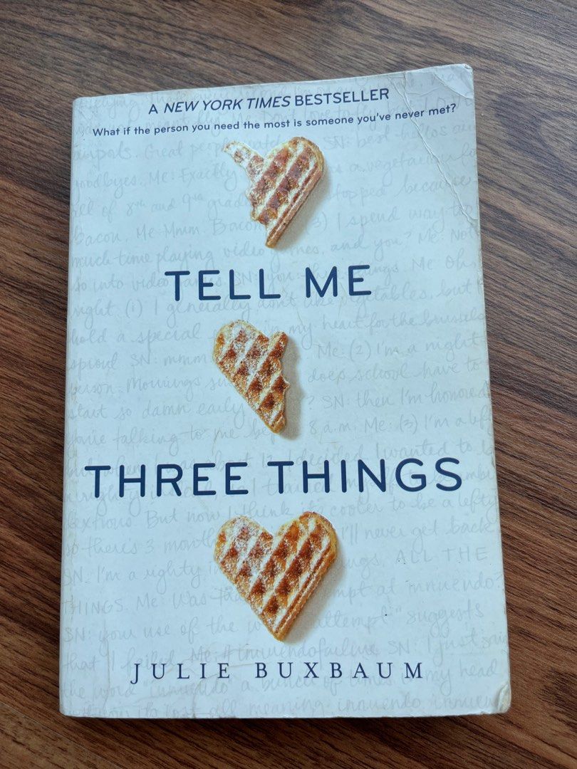 Tell Me Three Things, Hobbies & Toys, Books & Magazines, Storybooks on ...