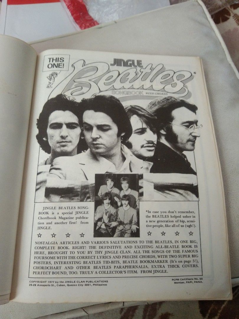 The Beatles Jingle Magazine, Hobbies & Toys, Music & Media, Vinyls on ...