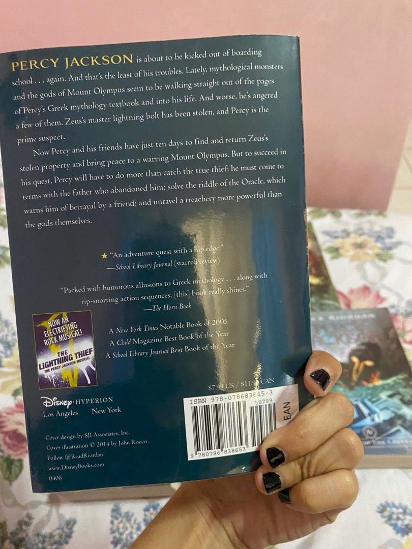 The Lightning Thief (Percy Jackson and the Olympians), Hobbies & Toys ...