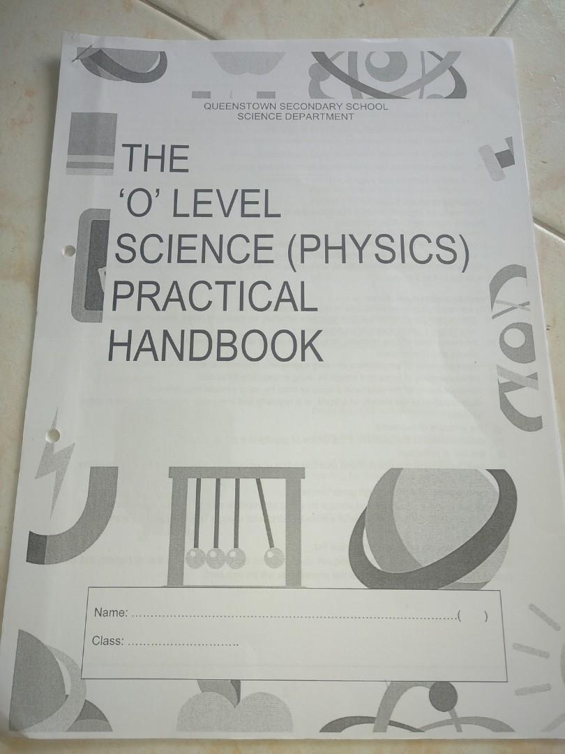 The O Level Science (Physics) Practical Handbook, Hobbies & Toys, Books ...