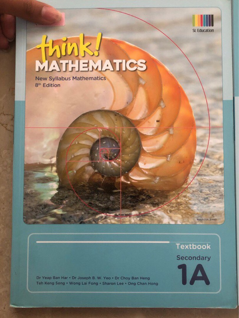 think! mathematics Secondary 1 Textbook EXPRESS(1A and 1B), Hobbies ...