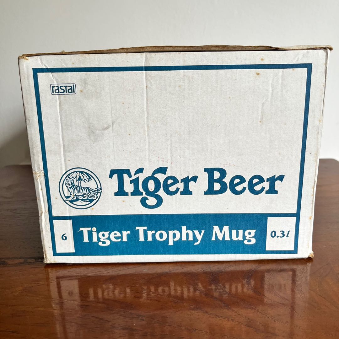 Tiger Beer Trophy Mug Set of 6, Hobbies & Toys, Memorabilia ...