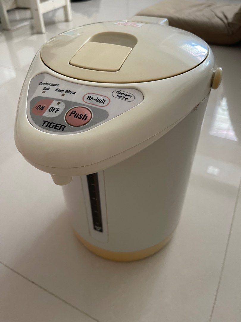 TIGER Electro-Pump Pot/ Kettle 3.0 liter, TV & Home Appliances, Kitchen Appliances, Kettles ...