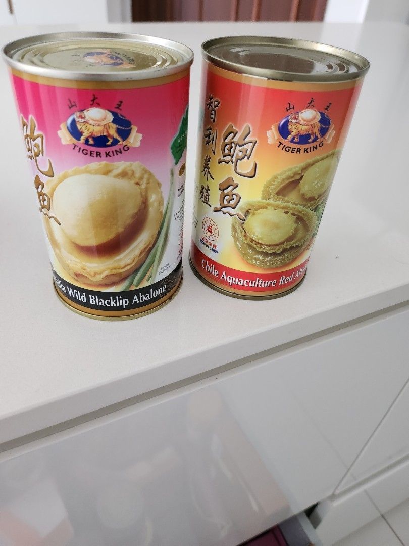 Tiger King Abalone, Food & Drinks, Packaged & Instant Food on Carousell